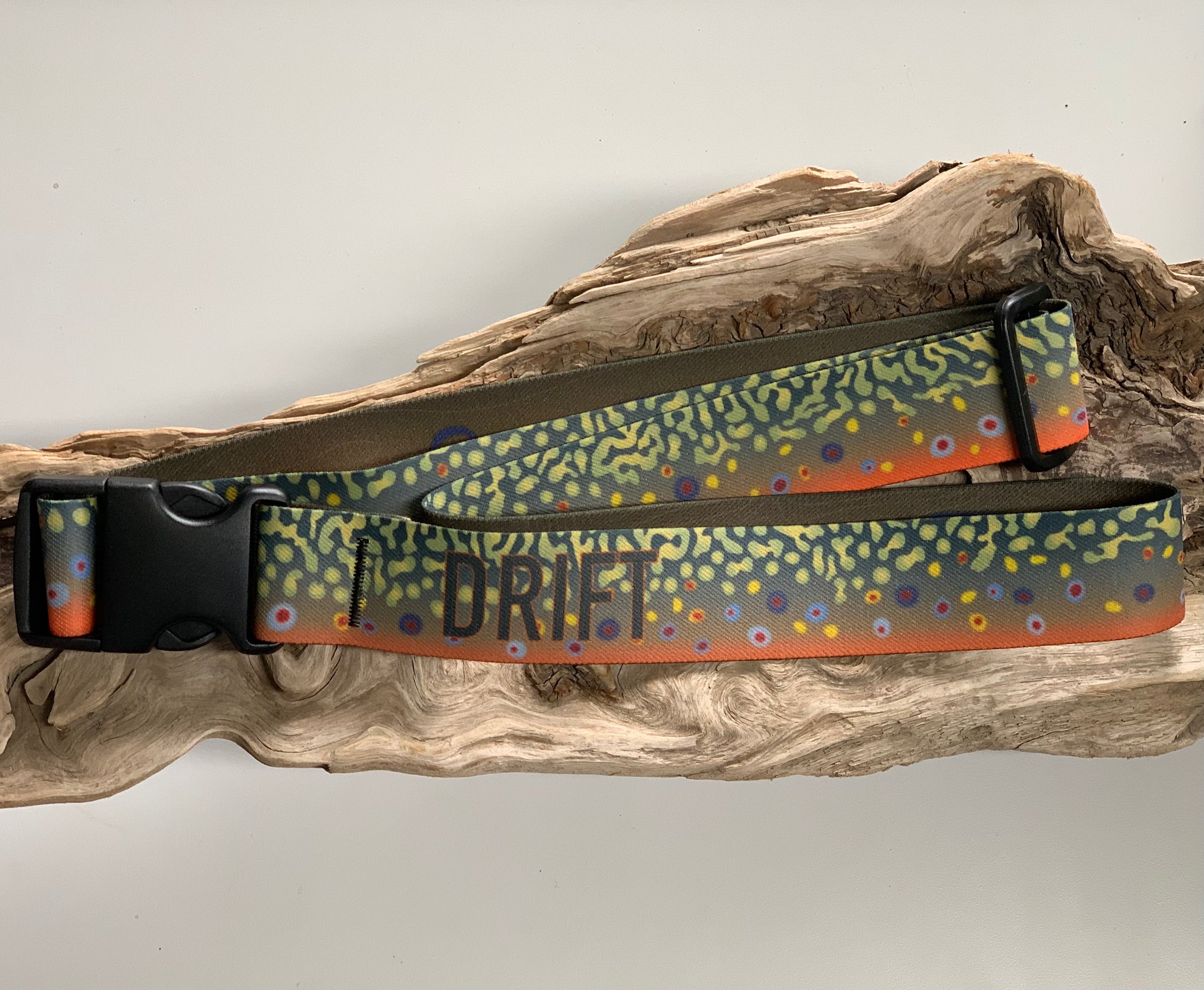 ELASTIC WADING BELT - BROOK TROUT – DRIFT Belt Company