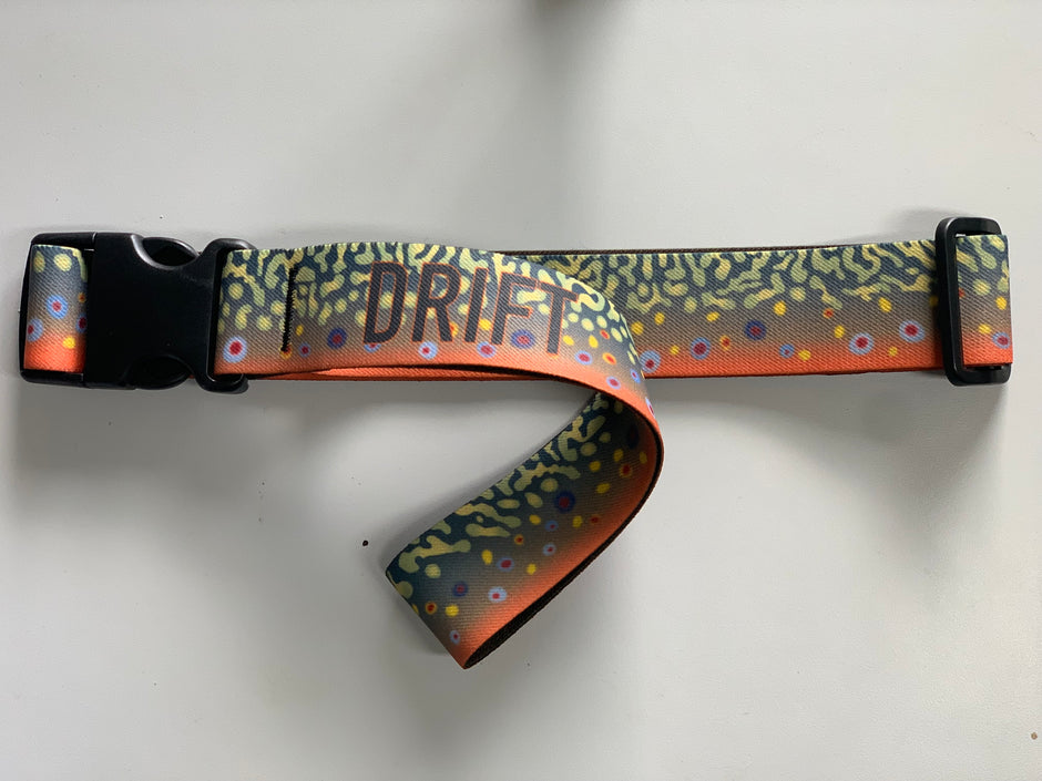 Custom design webbing belts with lightweight anodized buckles – DRIFT ...